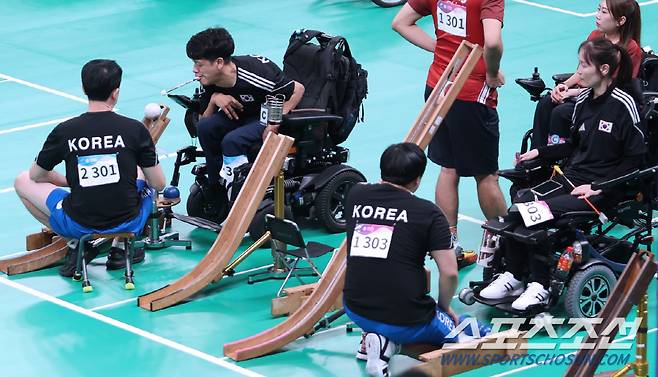 항저우 21년 국가대표 정호원 또 금메달한국 보치아 마지막 날 두차례 애국가 세계 최강 확인