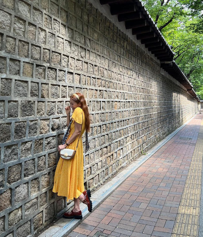 50세 초동안 여배우드레스 핏 완벽해 놀랍다럭셔리 드레스룩 어썸클