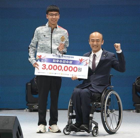 4년 연속 4관왕 임준범 제43회 전국장애인체전 Mvp
