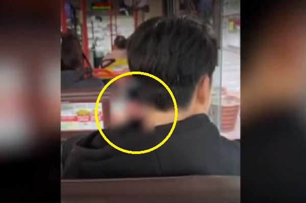 대낮 버스 야동 본 男뒷자리 중학생 무서워 내렸다