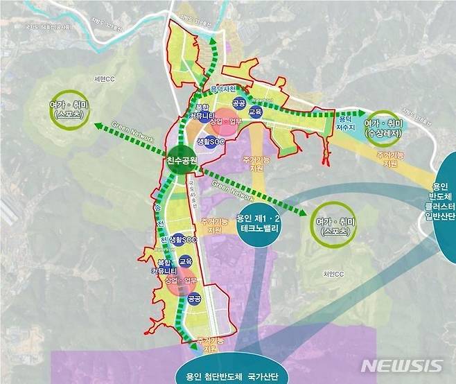용인 이동·남사 첨단 국가산단 구역에 이주자 택지 확보