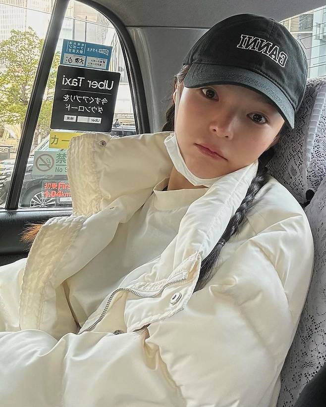 박진주 캡모자 코디 동안미모 라이프업