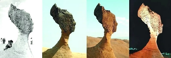 대만 명물 ‘여왕머리 바위 갈수록 목둘레 갸름해지자 세운 대책