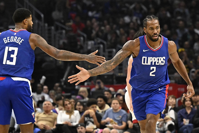 ‘조지·레너드·하든 클리퍼스 피닉스 ‘빅3 압도 27점 차 완승 Nba