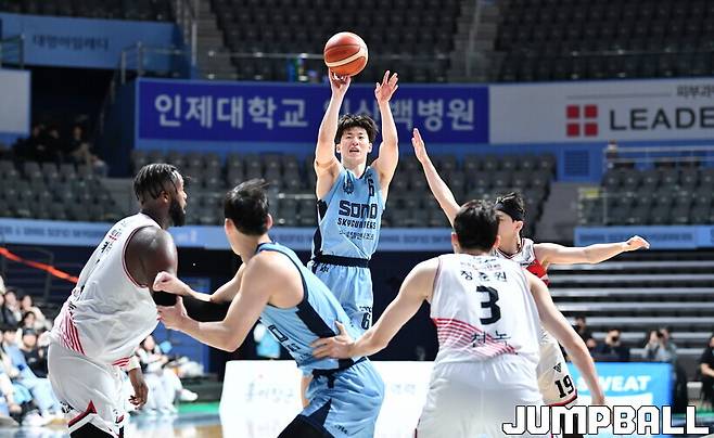 고양에서 펼쳐진 작정현의 원맨쇼소노 정관장 상대 전승 행진 이어가