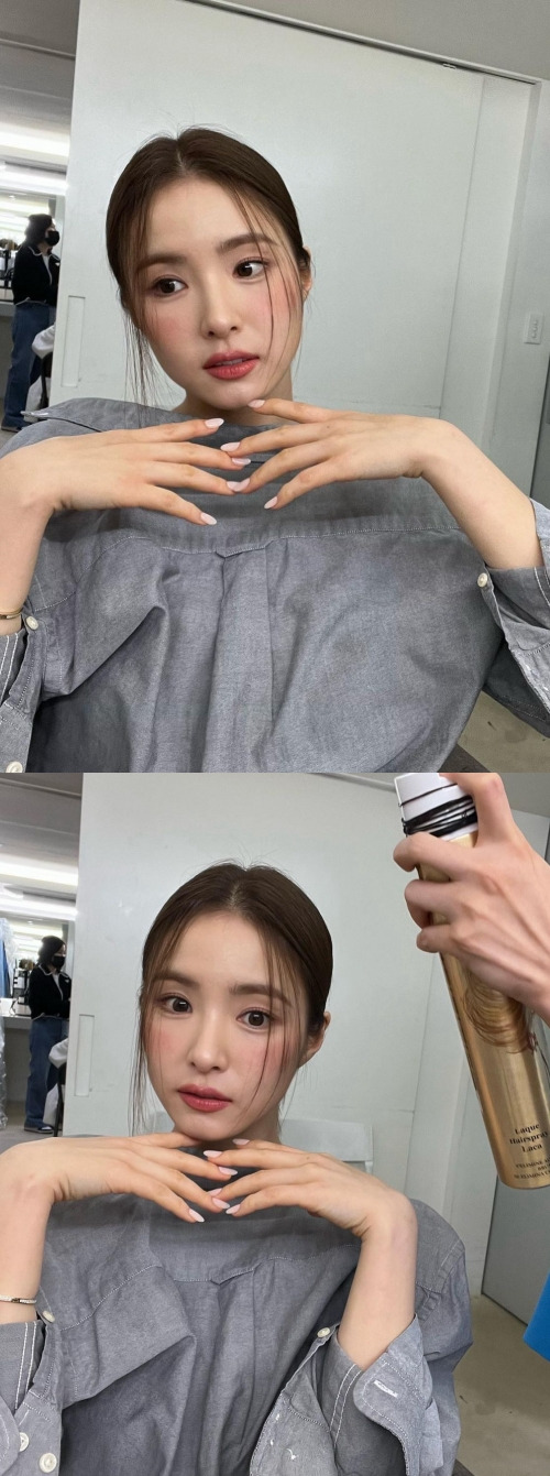 가상 인간 미모 신세경 매혹적인 여신 메이크업 룩 뷰티는 내운명