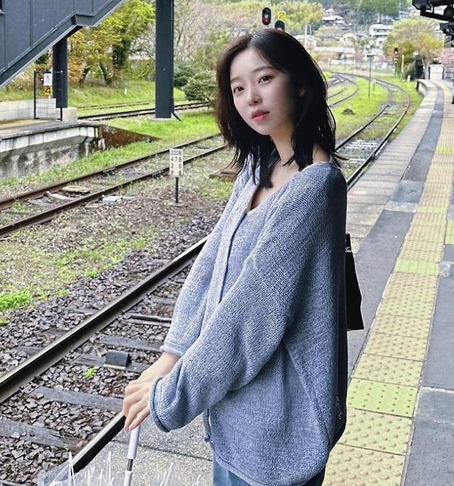 카리나 닮았다고 난리난 트로트 경연 방송 참가자 연예는 내운명