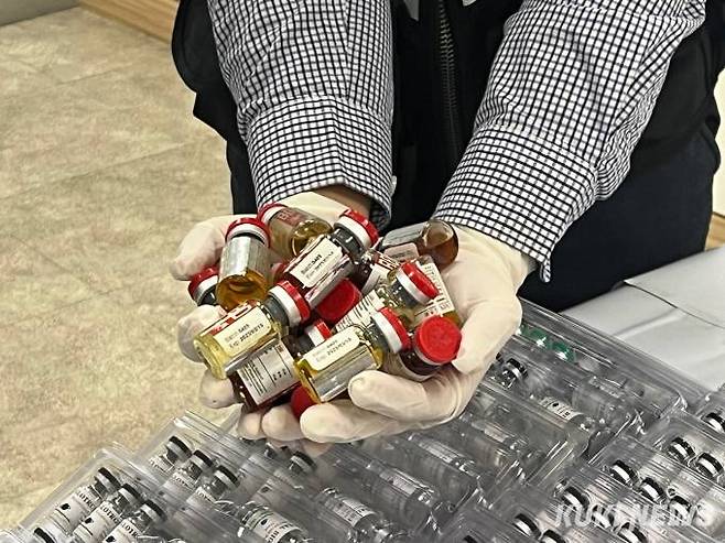 가정집서 불법 스테로이드 제조·판매”7명 검찰 송치