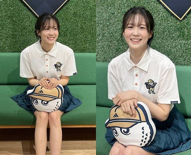 장예원 아나운서 봄 라운드 준비하셨나요 필드에서 더욱 화사한 셔츠 스커트룩 스타와 패션