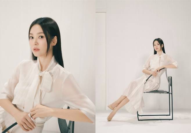 송혜교 한층 화사해진 봄의 여신으로 미샤 24 Spring 화보 공개