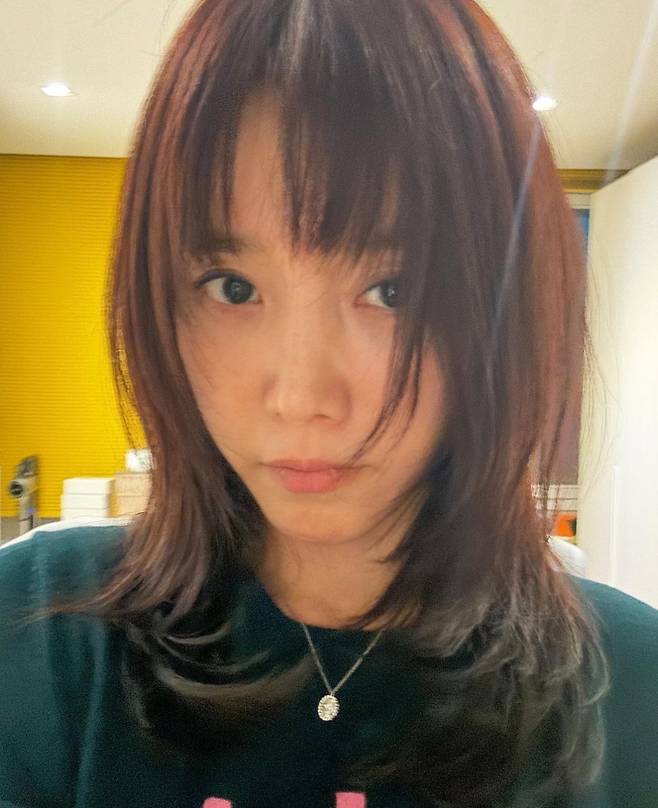 공유 첫사랑녀 채정안 같은 머리 다른 느낌 데일리 헤어 스타일 뷰티는 내운명