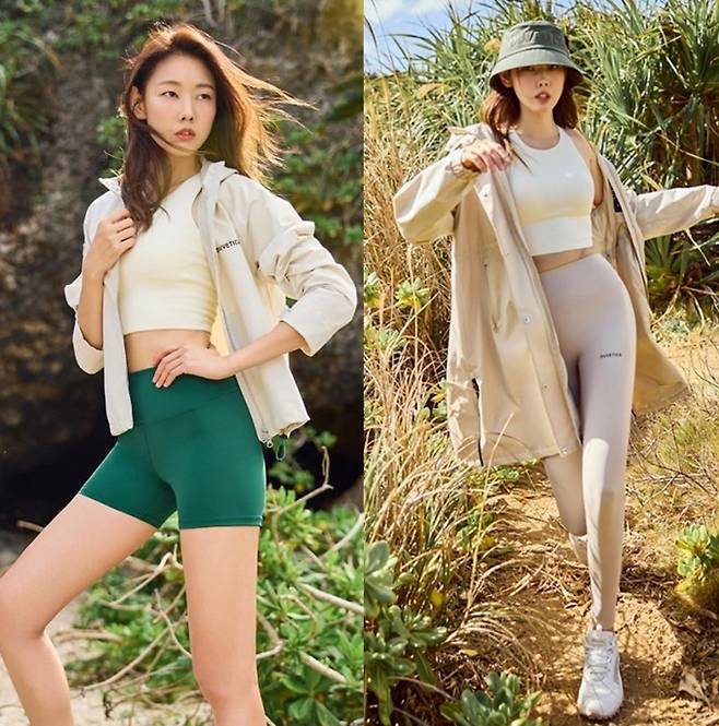 모델 한혜진 역시 자기관리 끝판왕 부러운 레깅스 아웃도어 핏 고프코어룩 패션엔