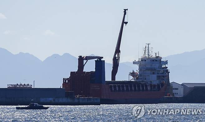 北 러 무기공급 재개했나나진항서 러 화물선 다시 포착