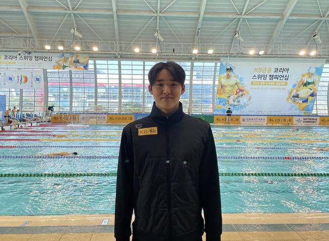'AG 3관왕' 김우민, 남자 자유형 1500m 파리 올림픽 티켓 획득...생애 첫 개인종목 출전