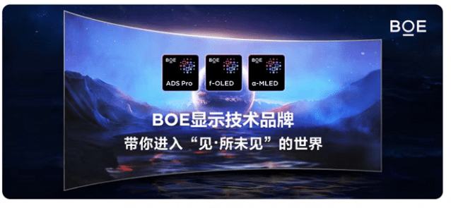中 BOE "올해 플렉시블 AMOLED 30% 성장"
