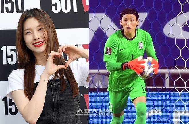 김진경♥김승규 오는 6월 결혼축구가 맺어준 인연 공식