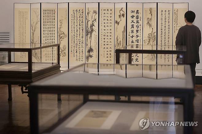 서울 간송미술관 1년7개월만에 재개관미공개 서화유물 전시