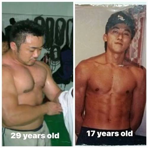 마동석 Vs 카리나어린 시절 사진 대방출 5살 핵주먹 마동석과 젖먹이 1살 공주님 카리나