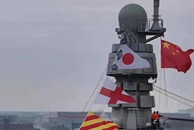 中항모에 일장기 중국 네티즌 분노 오해로 판명