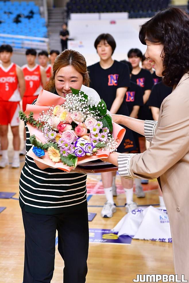 24연맹회장기 우승 경복고 동주여고 Mvp 이근준 김도연 고등부 시상식 화보