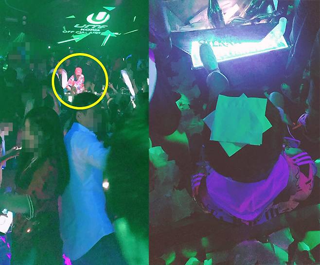 승리 디제잉 공갈 젖꼭지 문 사람들버닝썬 충격 장면 폭로