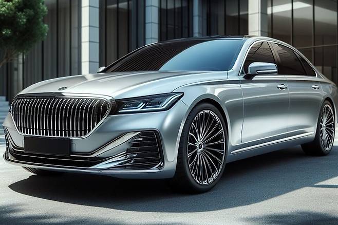 "기아 K9 느낌도 있네" BMW '5시리즈'·벤츠 'E클래스' 합치면 이런 모습? | M투데이