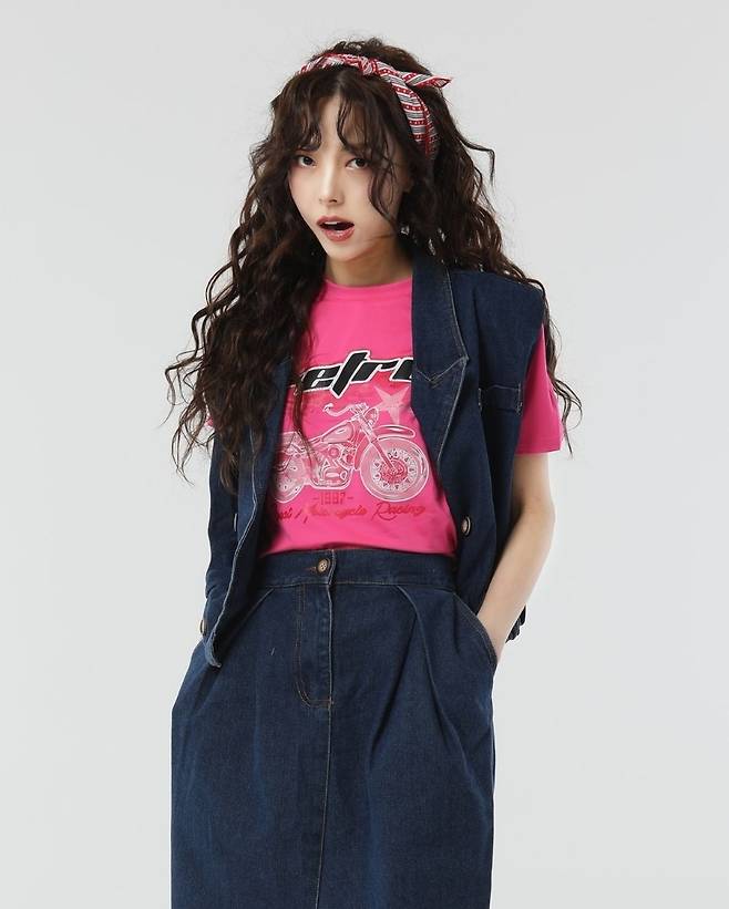 선예 원더걸스 이전에 90년대 바이브 버스 손잡이 의심케 하는 귀걸이체크 셋업 패션 스타와 패션