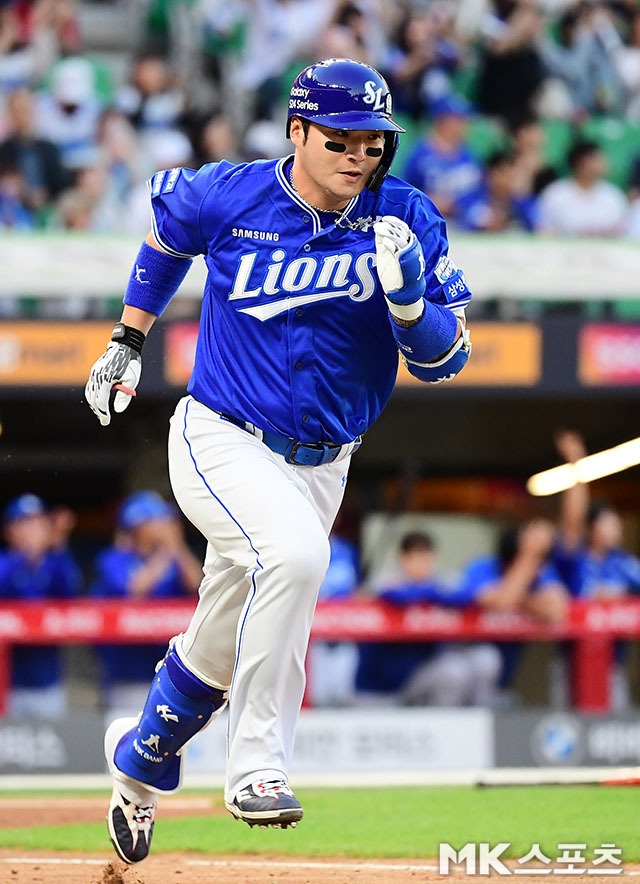 이제 한미 통산 400홈런까지 1개 남았다 ‘삼성맨 박병호 125m 대형 스리런 폭발 Mk고척