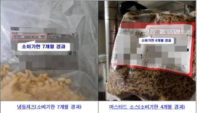불량 달걀에 소비기한 지난 치즈까지15곳 적발