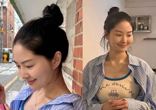 ‘전진♥ 류이서 역시 전직 승무원 소화력 甲 하이번 헤어스타일 뷰티는 내운명