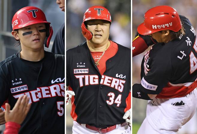 3번 김도영·4번 최형우·5번 나성범피한다고 될 일 아니다 ‘납량특집 호랑이 트리오