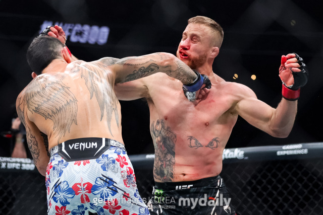 Ufc 300 충격패 게이치 할로웨이는 매우 정확하고 완벽했다
