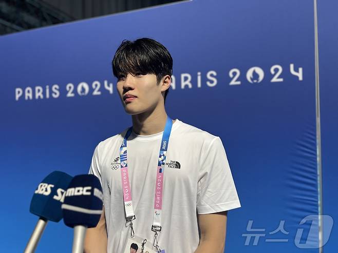파리 시상대 본 황선우 다짐 그래 저기 한번 올라가 보자 올림픽