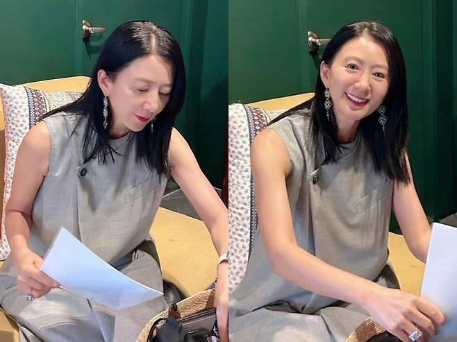 김희애 귀티나는 50대 고급스러운 중단발 스트레이트 헤어스타일링 뷰티는 내운명