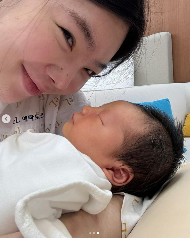 우량아 출산 윤남기♥이다은 子 이름은 남주둘째는 사랑