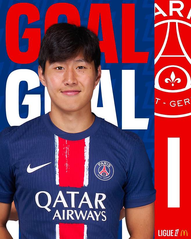 [공식발표]2분4초→리그1 '1호골' 이강인 르아브르전 득점, PSG '8월의 골' 선정 영광