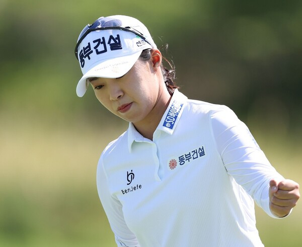 가을 여왕 김수지 하나금융그룹 대회 3r 공동1위로 우승 경쟁 Klpga