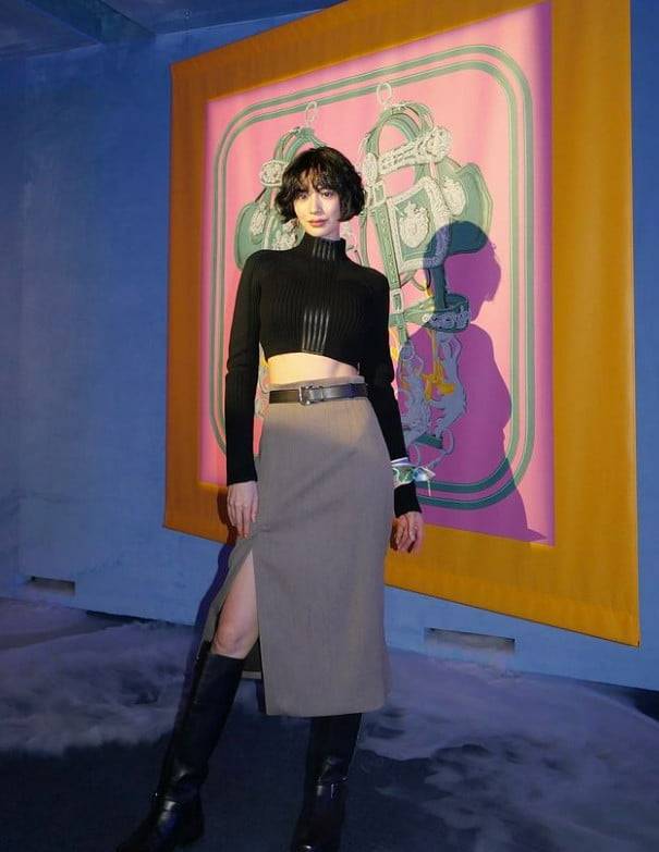 '171cm 48kg' 나나, 비율 얼마나 좋으면…174cm 톱모델 신현지에 안 밀려