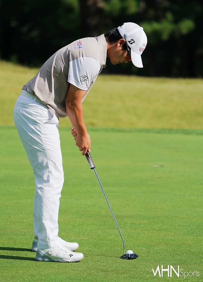 [mhn포토] 정한밀 '버디가 소원~'