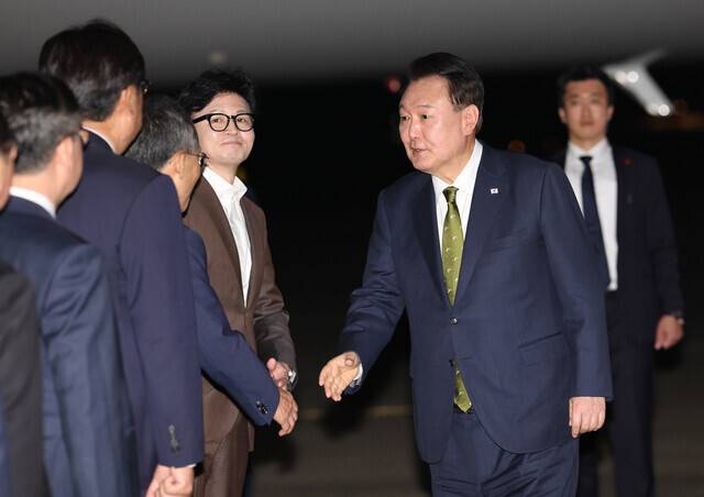 대통령실 ‘윤 한 독대 무산 관측에 다음주 초 빠른 시일 내 면담”