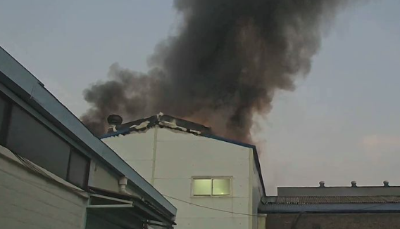 인천 금속가공품 제조공장서 화재1시간10분 만에 진화