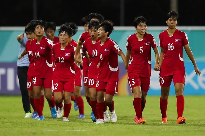 북한 여자축구 한 달 만에 또 ‘우승 보인다u 17 월드컵 4강서 미국과 대결