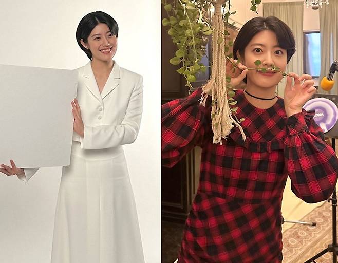 남지현 원피스가 좋은 가을 화사한 화이트 Vs 사랑스러운 체크귀여워 못 골라 뷰티는 내운명