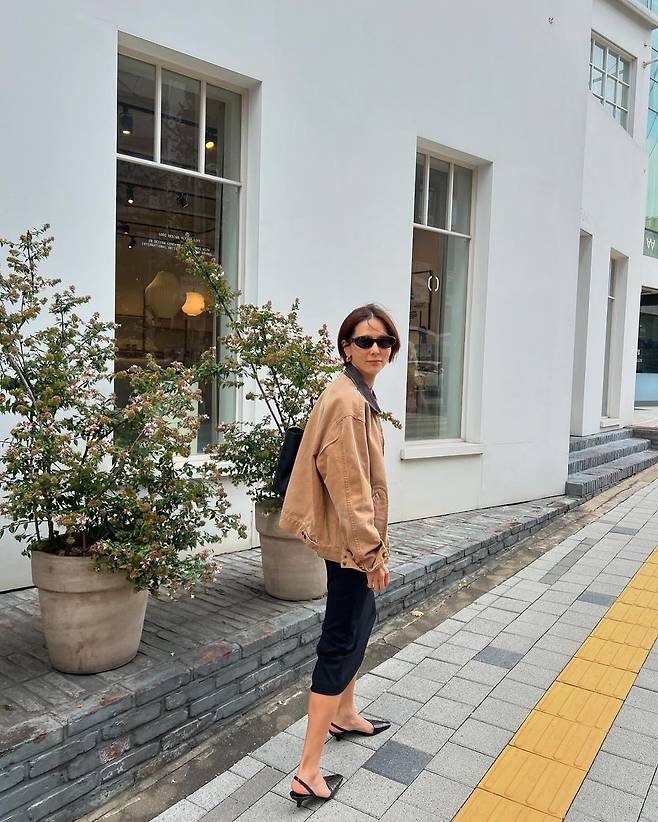 김나영 개성있는 색감 가을 스타일링 모음집 라이프업