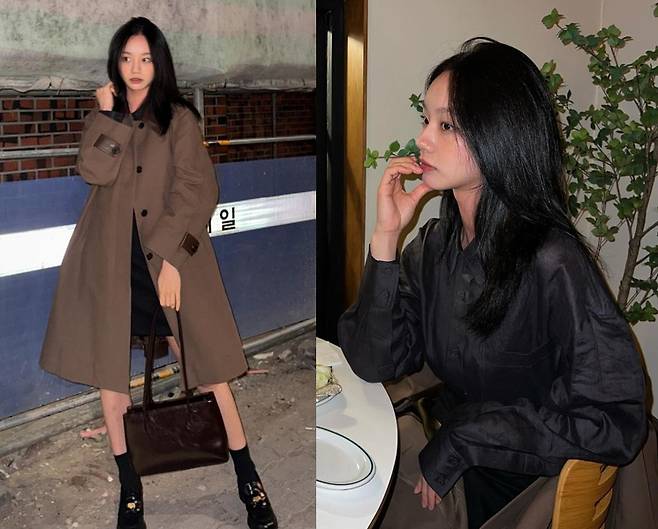 혜리 탄수화물 끊고 살 확 빠지더니입 터졌나 늦가을 맛집 투어 나들이룩 뷰티는 내운명