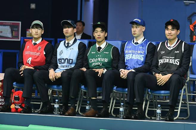 '2024 KBL 신인드래프트 1라운드 지명선수들'