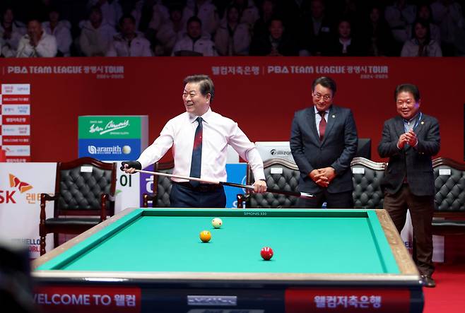 에스와이 바자르→에스와이 빌더스로 변경...PBA팀리그 4R 광명서 막 올렸다