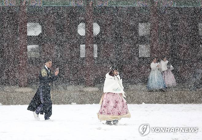 수도권 눈폭탄에 덕수궁·종묘·조선왕릉 28일까지 관람 중단종합