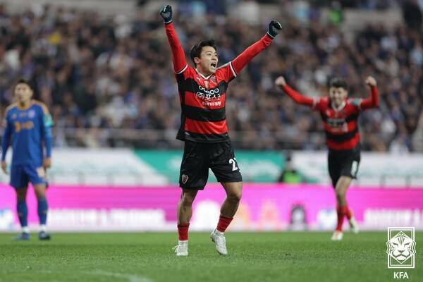 결승전 동점골코리아컵 득점왕 정재희 축구 인생에서 가장 잘 된 시즌이었어