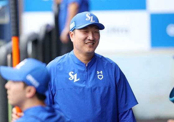 삼성 홈런 1위 조력자 이진영 코치 모든 게 선수들 덕분